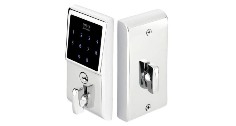 EMTouch Keypad Deadbolt Emtek Electronic Locks - Canada Door Supply