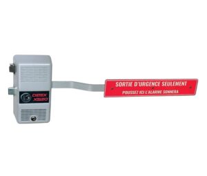 DETEX FIRE RATED EXIT ALARM CONTROL LOCK FRENCH - ECL600FRENCH CDN ...